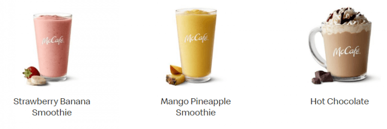 McDonald's Drink Menu With Prices ( 2025) Menu Prices Guide